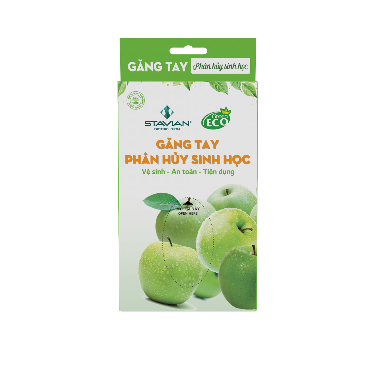 Găng tay THSH GREEN ECO size XL (60 cái/hộp) | CÔNG TY CỔ PHẦN STAVIAN PHÂN PHỐI